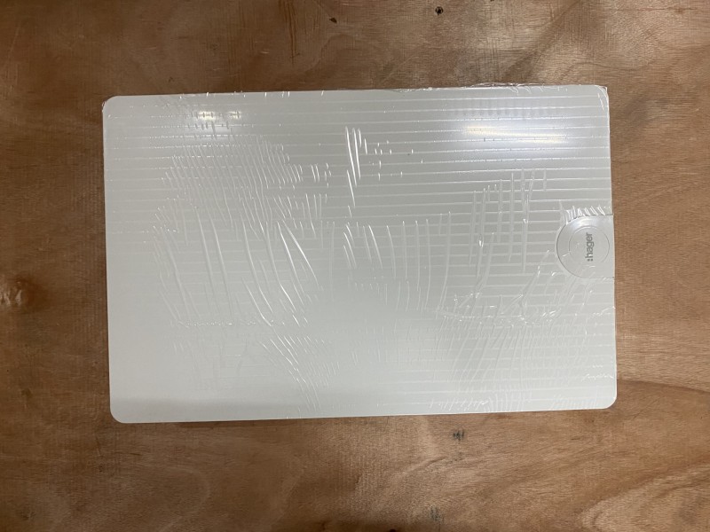 Hager 1R x 18Way PVC DB Box