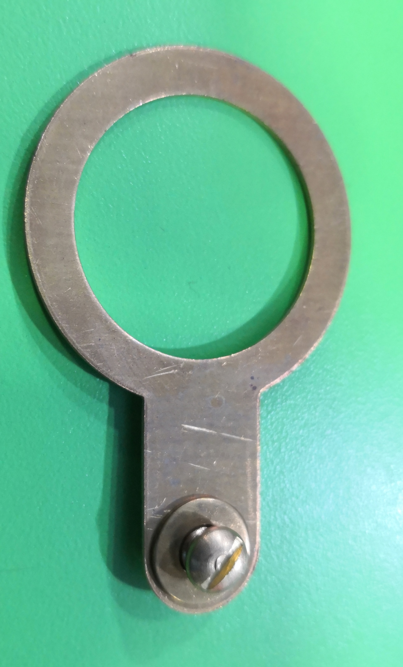 32mm Brass Earth Tag