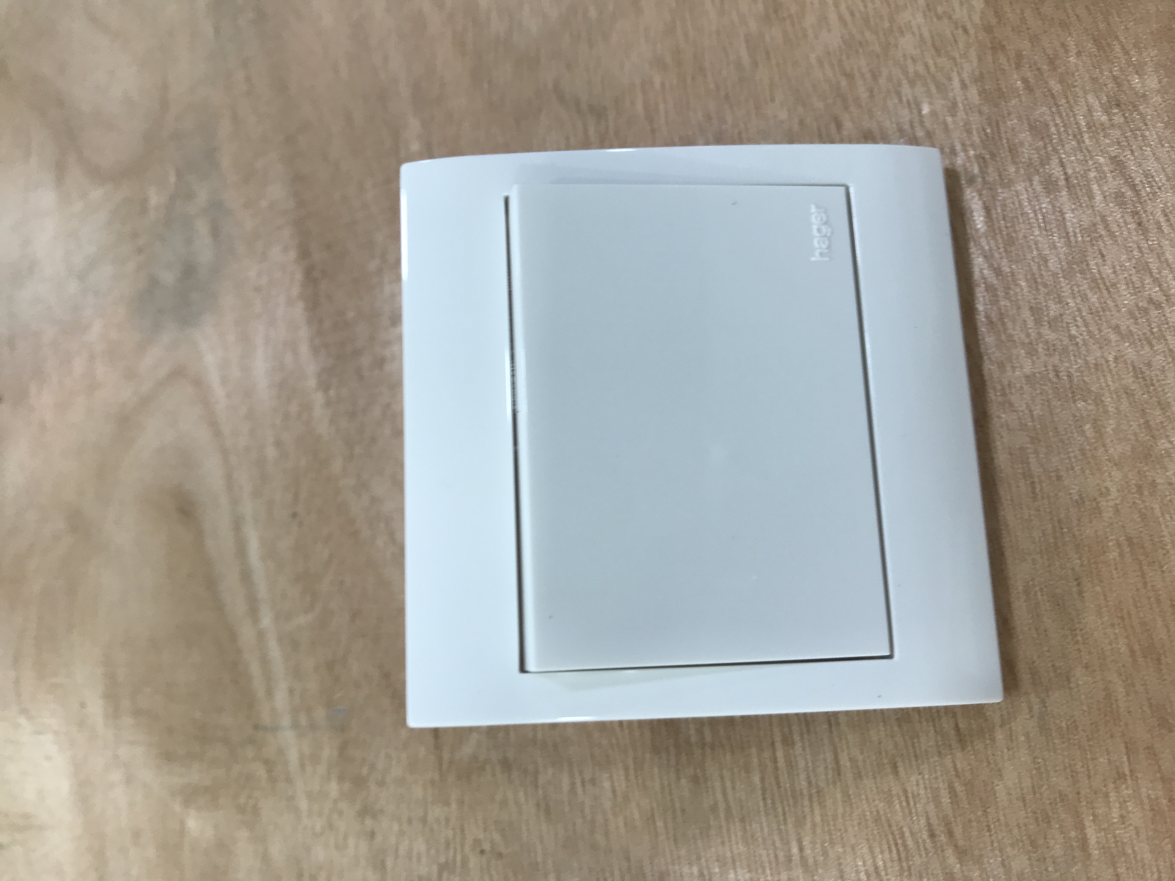 Hager 1G2W Stylea Switch-white